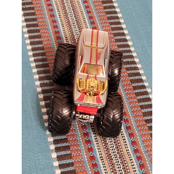 Hot Wheels | Toys | Hot Wheels Monster Jam Silver Car Diecast Car ...